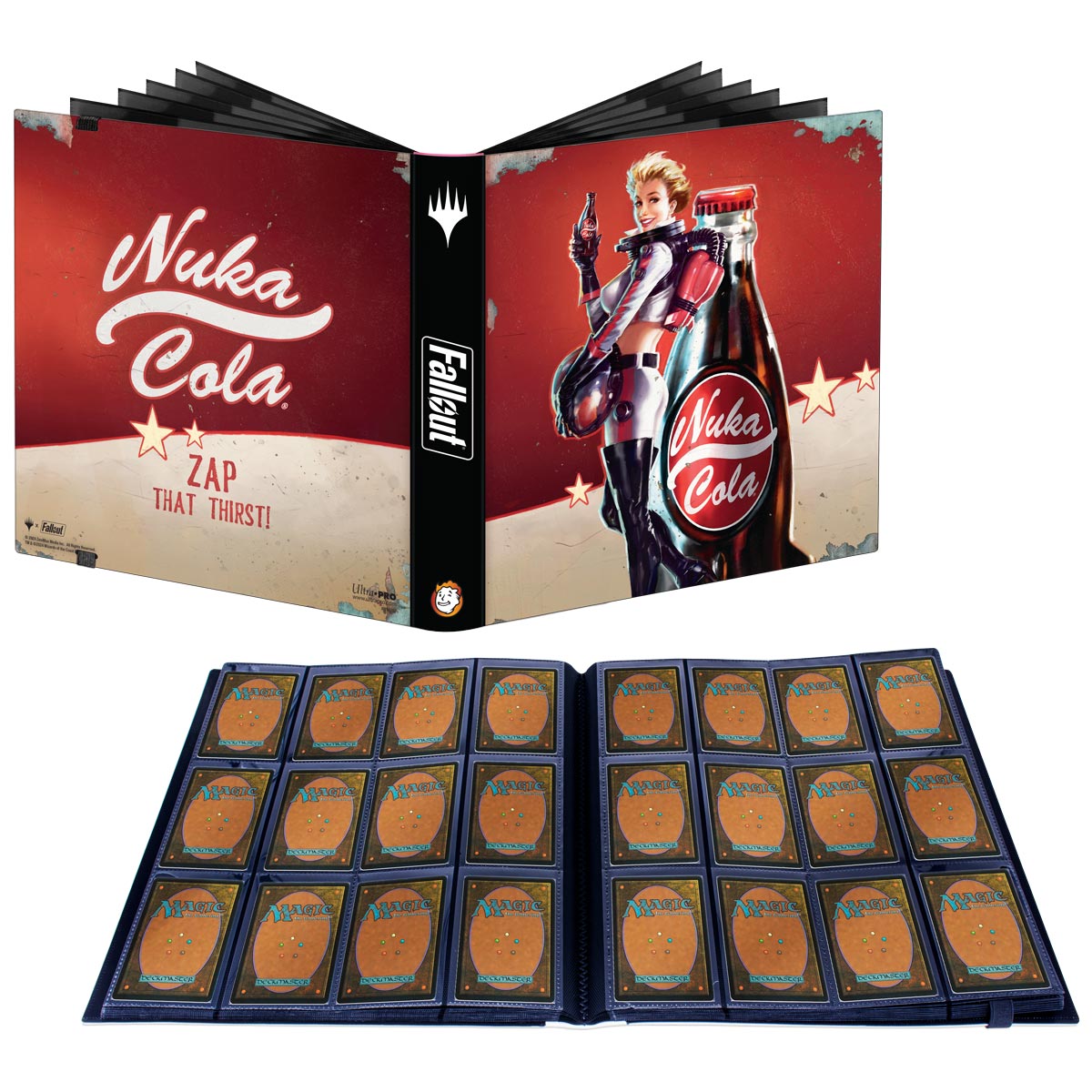 Ultra PRO: 12-Pocket PRO-Binder - Fallout (Nuka Cola) – Inner Nerd